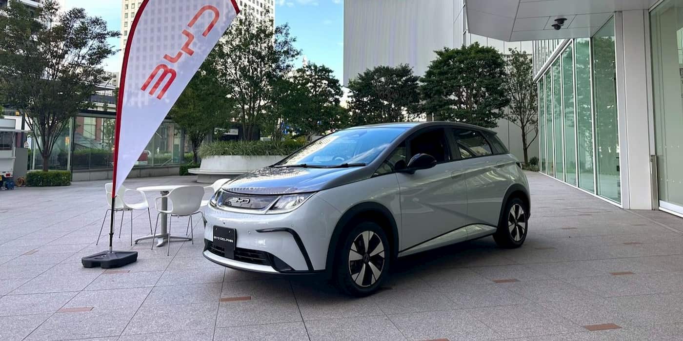 BYD takes 20% of Japan's EV imports after launching just last year
