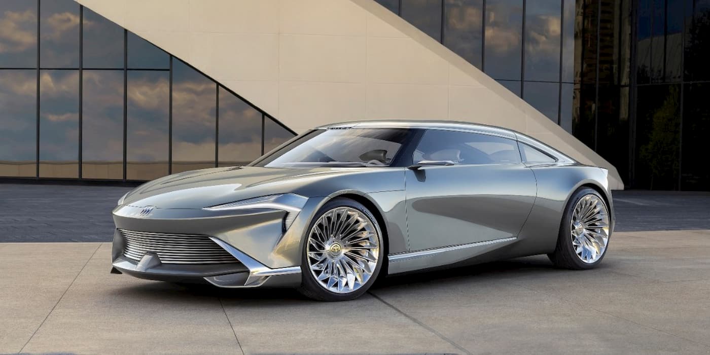 Buick unveils new design and branding with sleek gold Wildcat EV