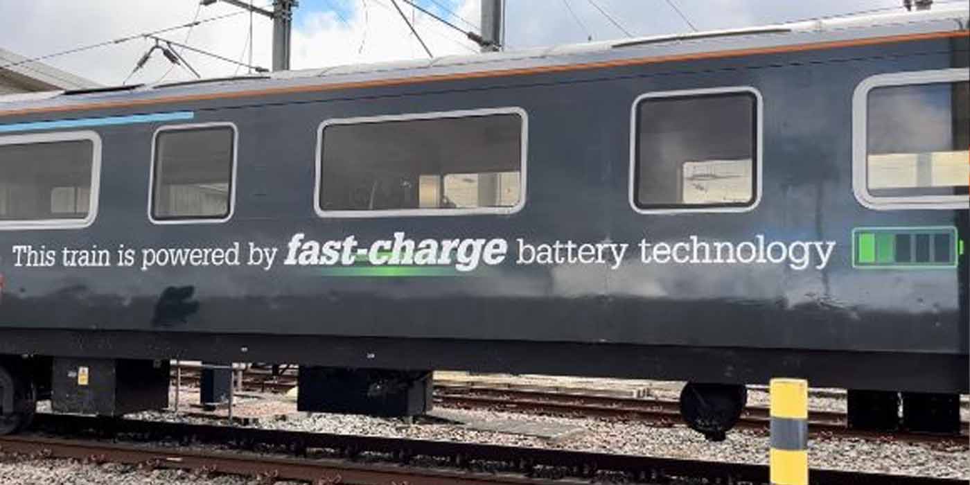 Great Western Railway's battery-electric train breaks UK record