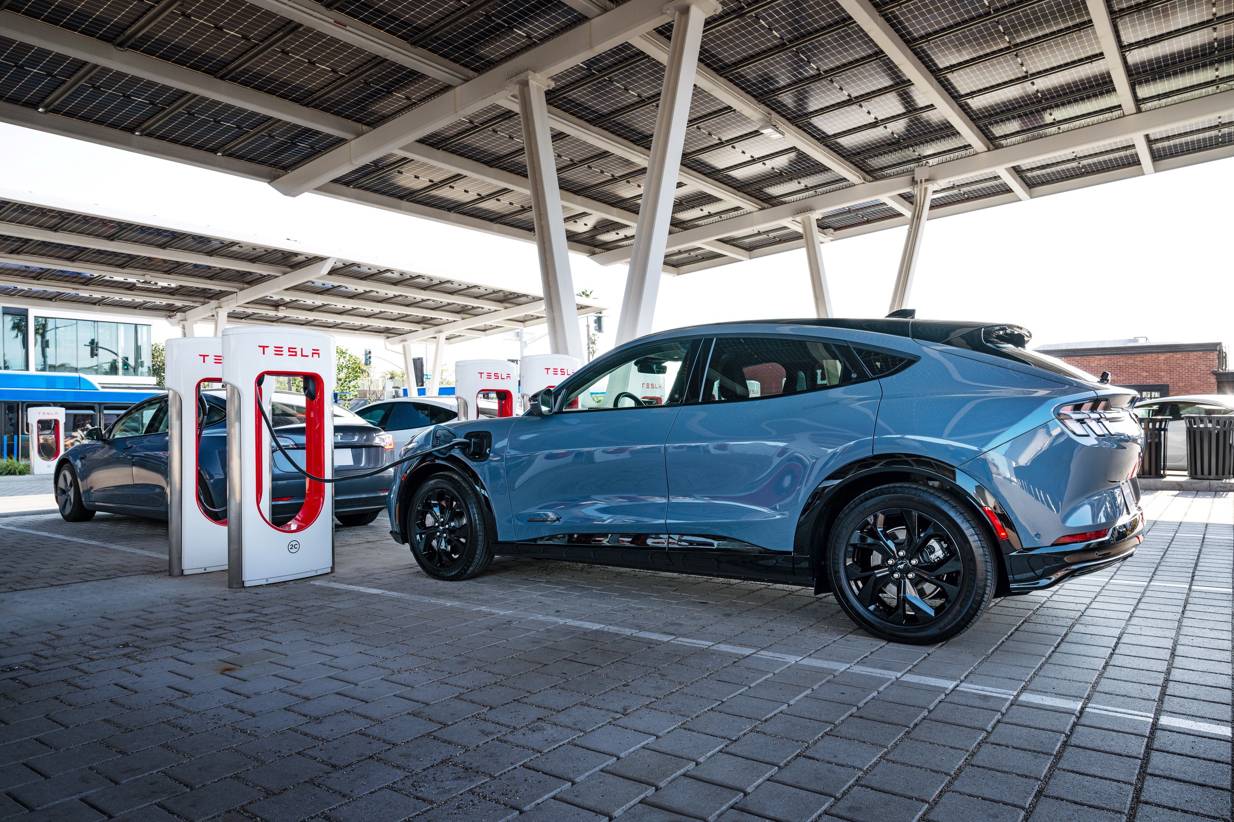 Ford's Tesla Supercharger adapter is now available to order for free ...