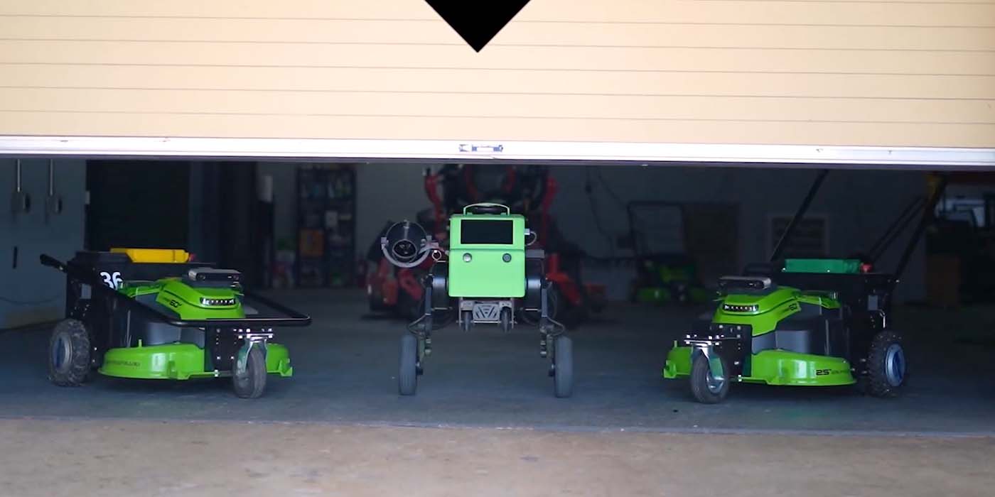 Meet Verdie – An electric, AI-powered landscaping robot