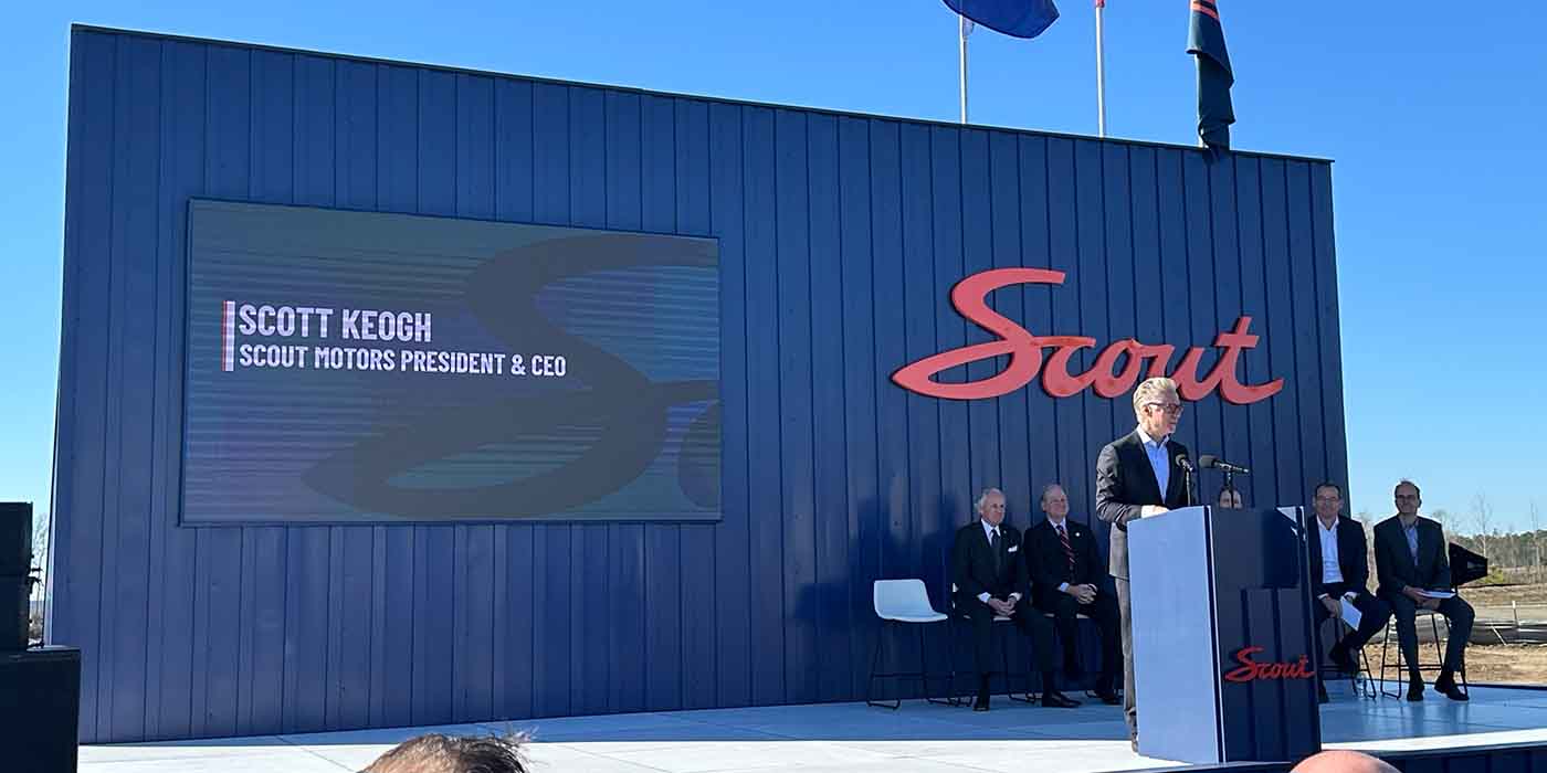 Scout Motors breaks ground on US facility to build off-road trucks