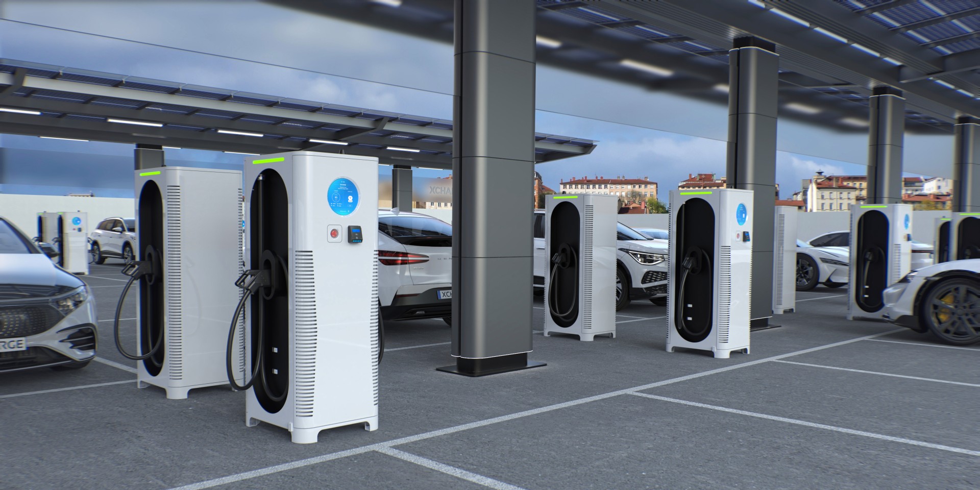 Texas trailblazes with DC fast chargers with integrated battery storage