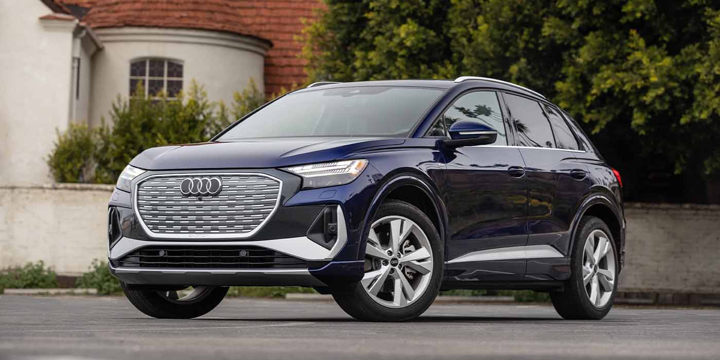 Audi's improves 2024 Q4 e-tron with mid-model year refresh