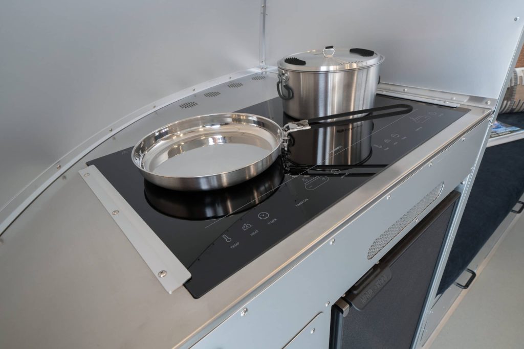 Bowlus Rivet luxury off-grid RV includes yacht-quality battery, solar