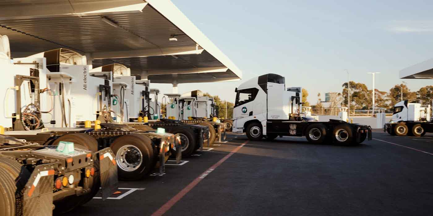 Einride, Voltera open largest charging station for heavy-duty EVs