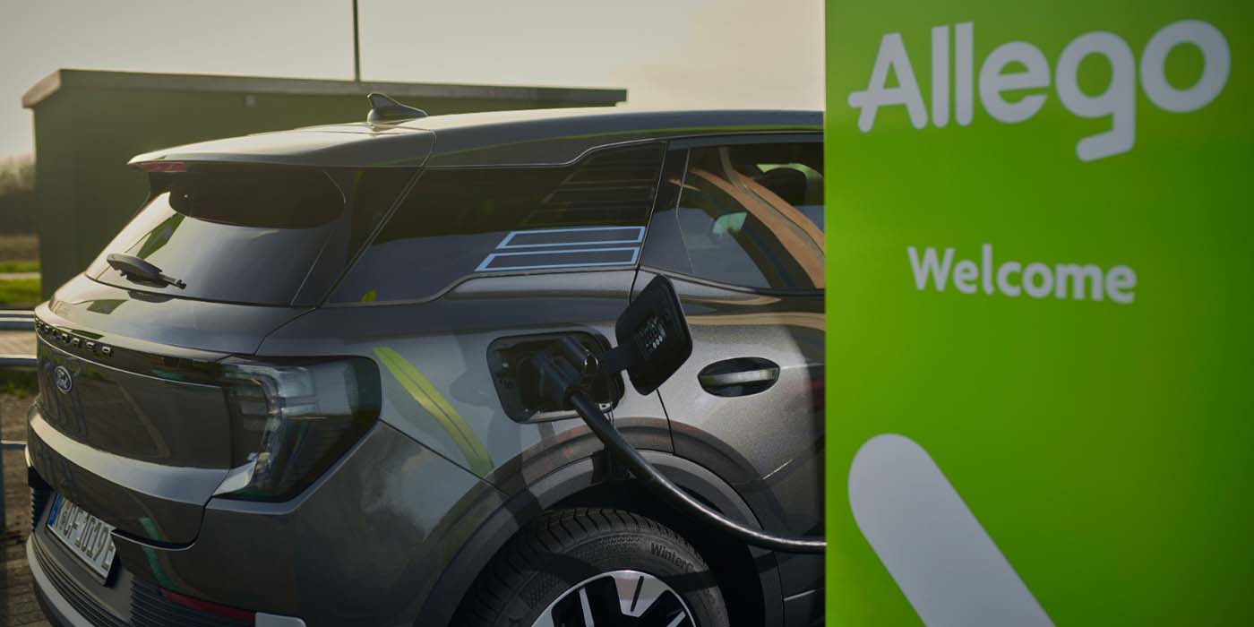 Ford partners with Allego to expand 400 kW EV charging in Europe