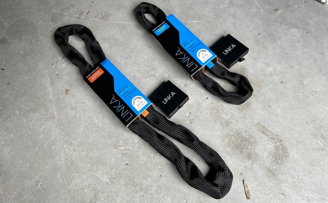 Linka Lasso smartphone-controlled chain lock for bikes - full review