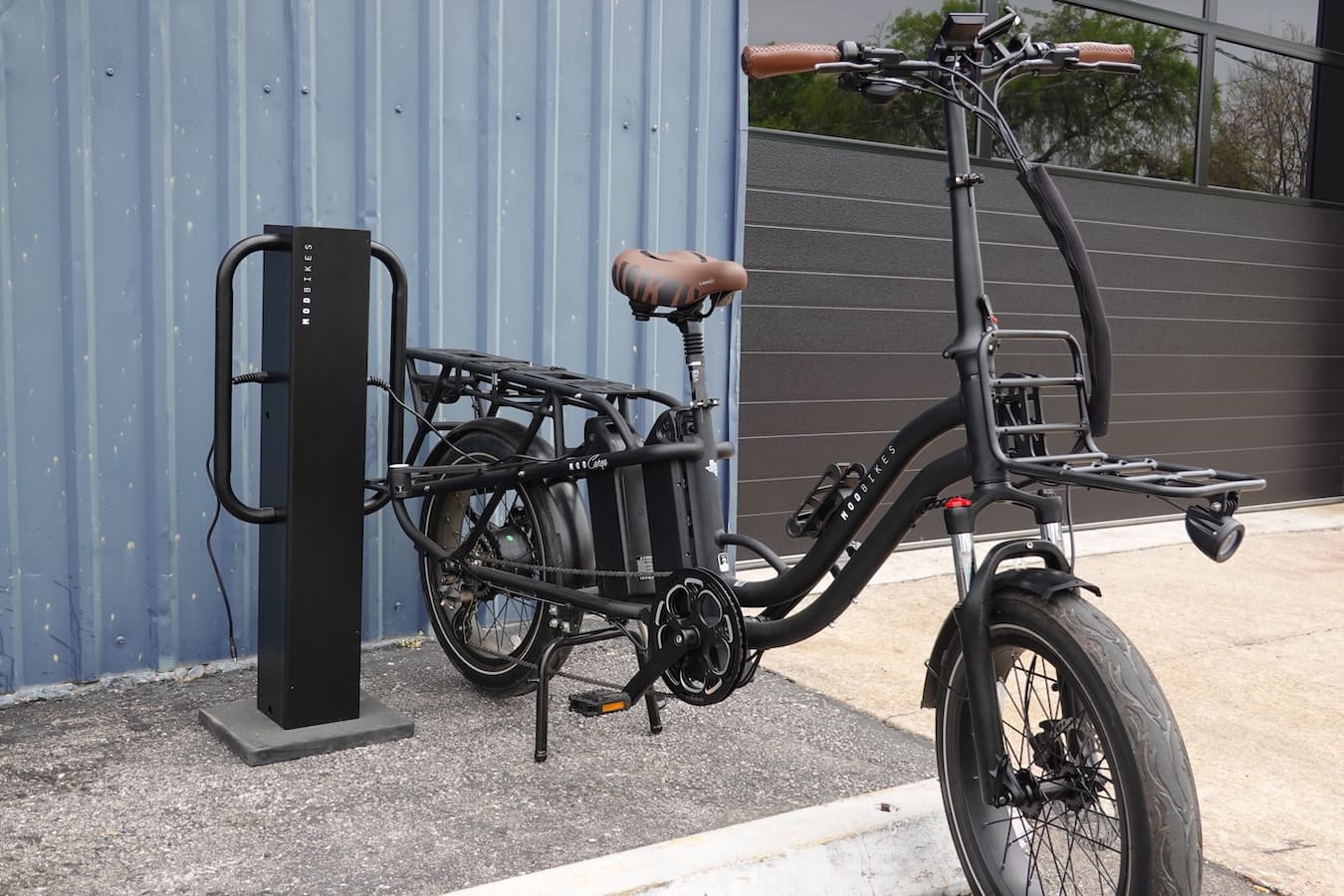 Check out these simple Texas-made electric bike charging stations