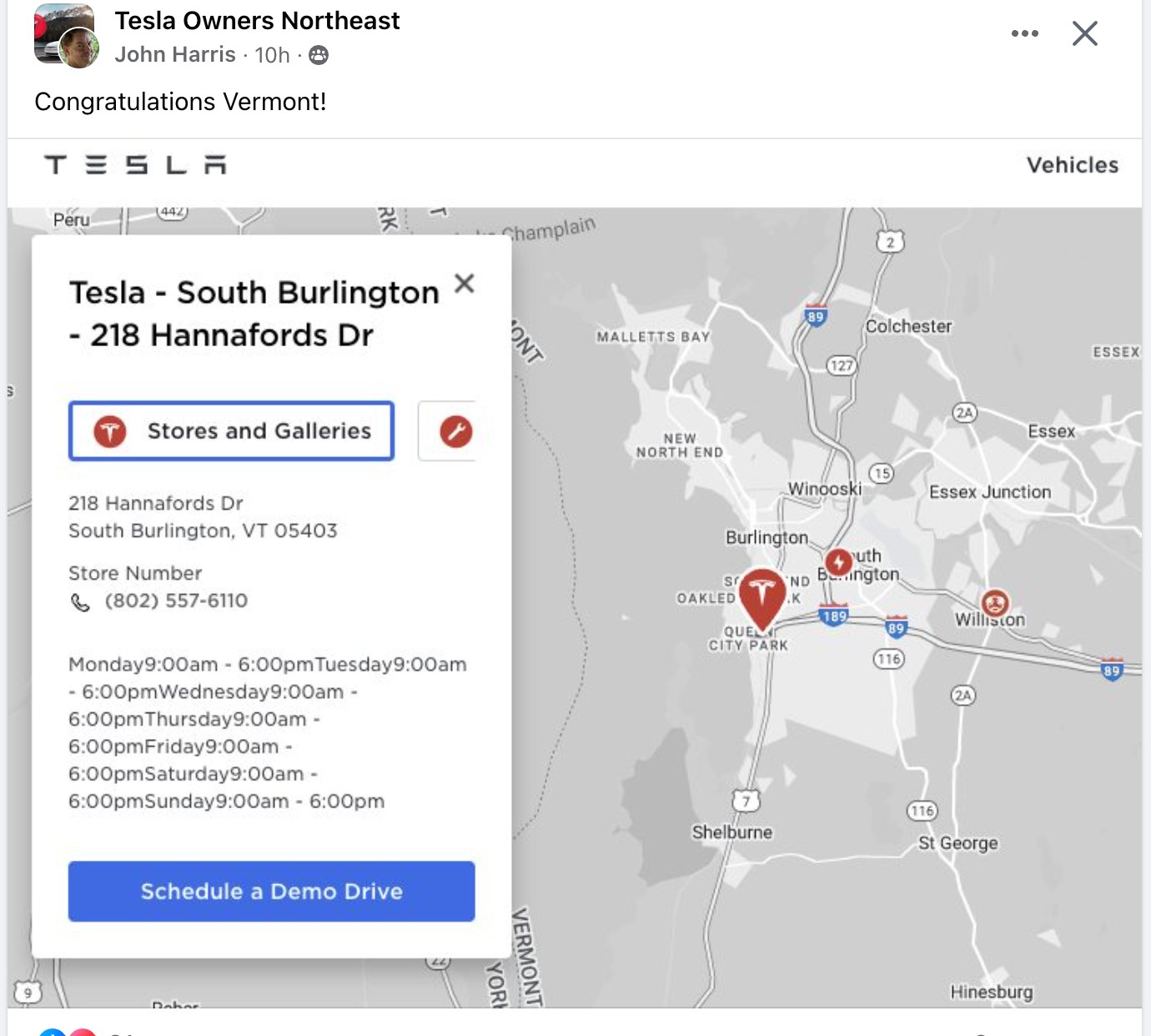 The first Tesla store is finally open in EV-loving Vermont [update ...