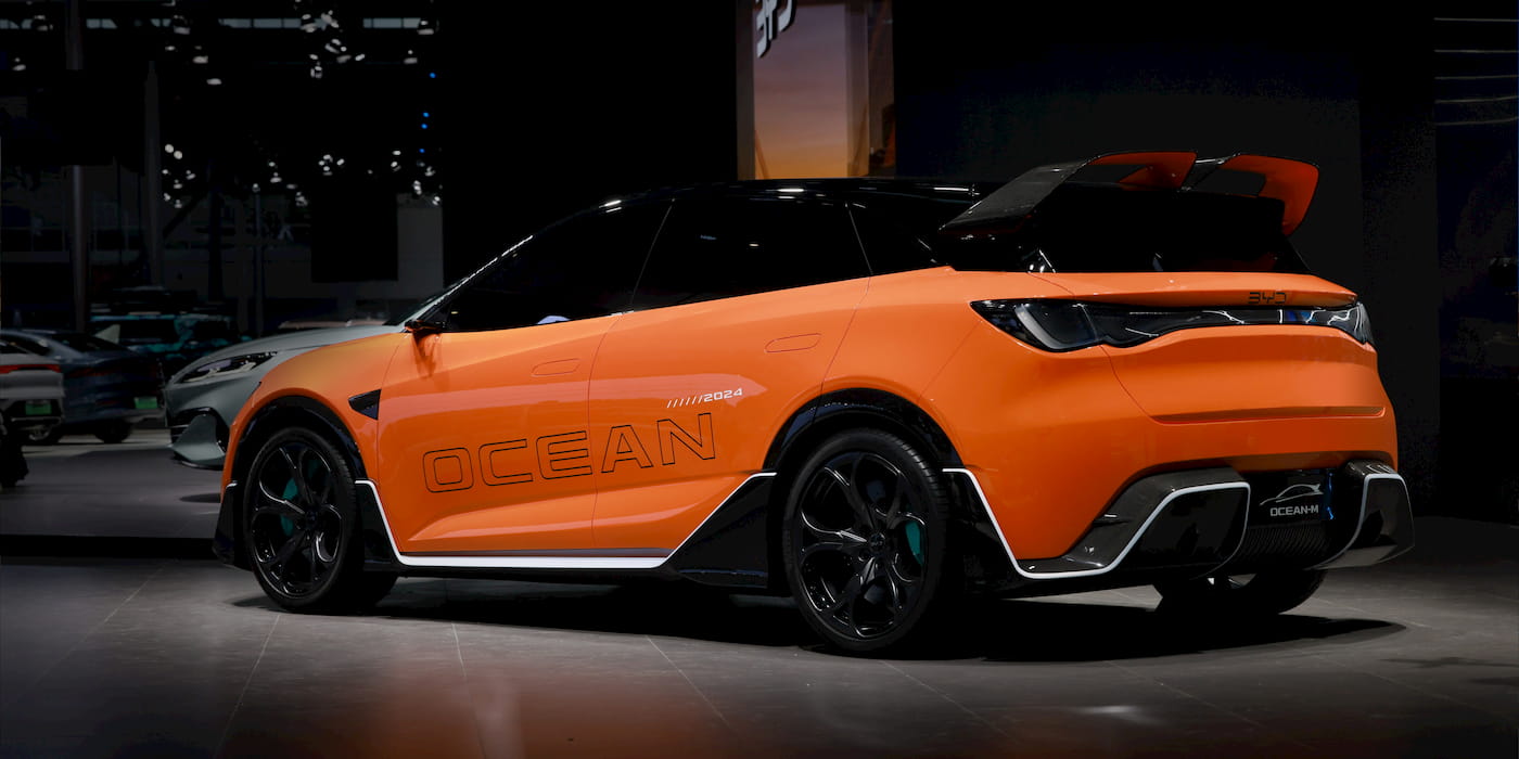 BYD unveils sleek new electric hatch and 1,000 hp Z9 GT EV