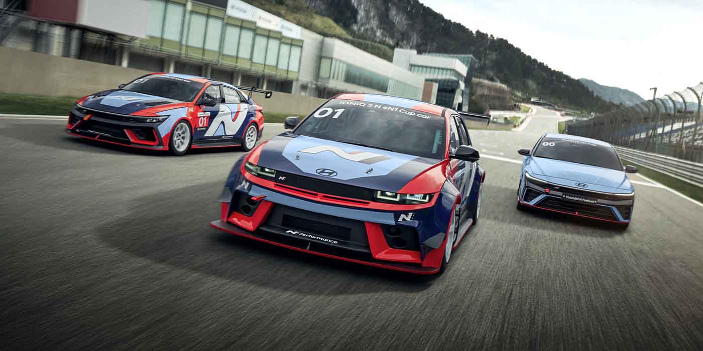 Hyundai unveils race-only IONIQ 5 N eN1 Cup Car