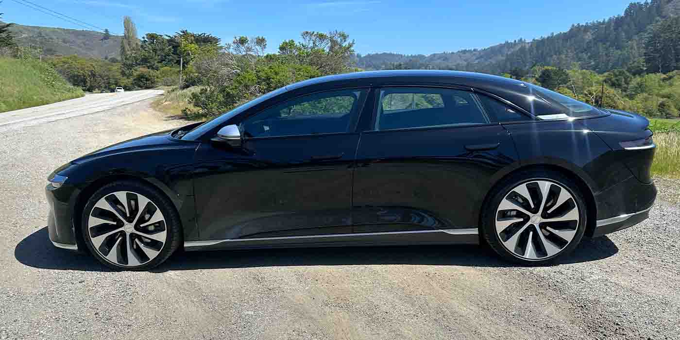 We drove Lucid's 2024 Air models and saw its new 'Mid-Size' EVs