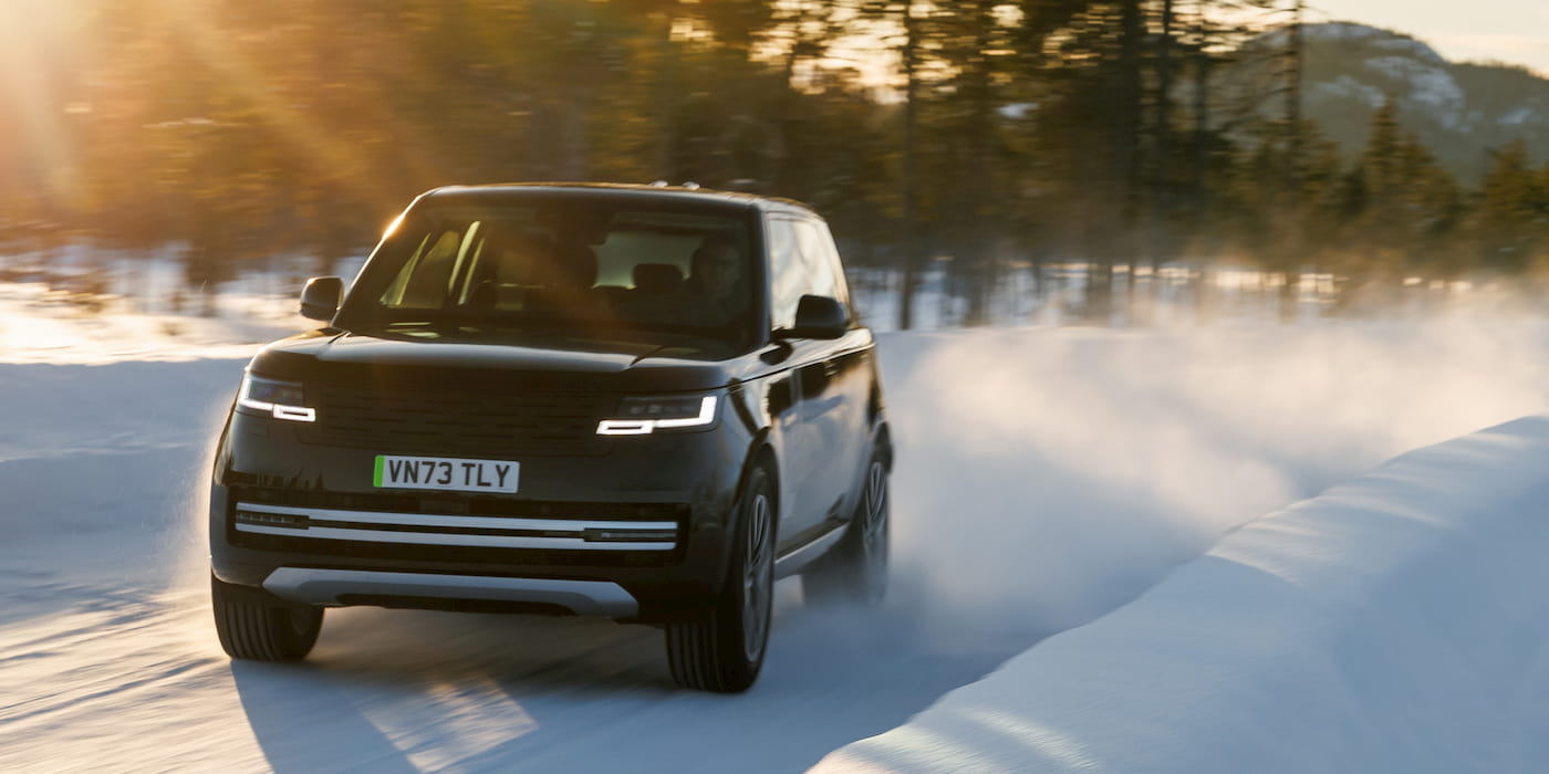Range Rover reveals first images of its sleek new electric SUV