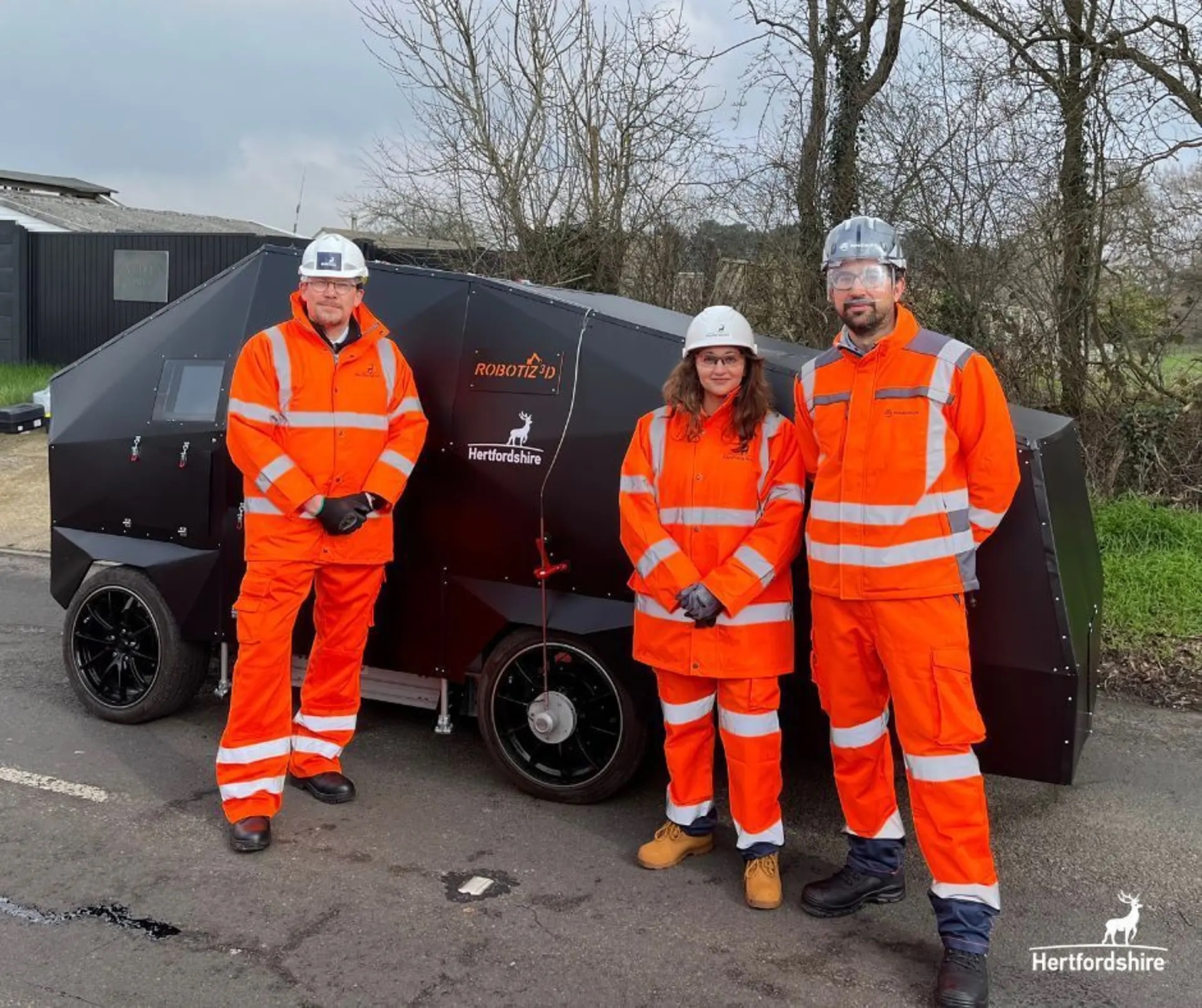 Arres Prevent robot uses advanced AI to fight potholes [video]