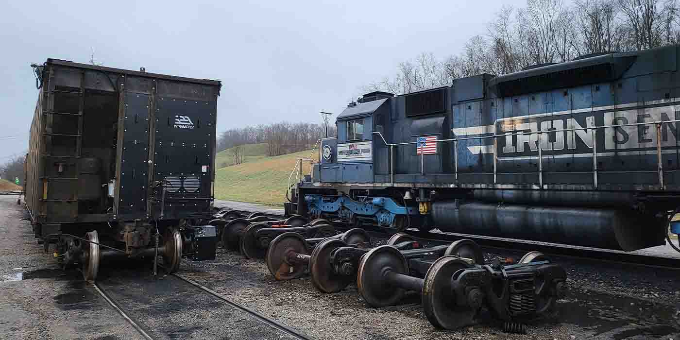 Intramotev deploys the first battery-electric self-propelled railcar