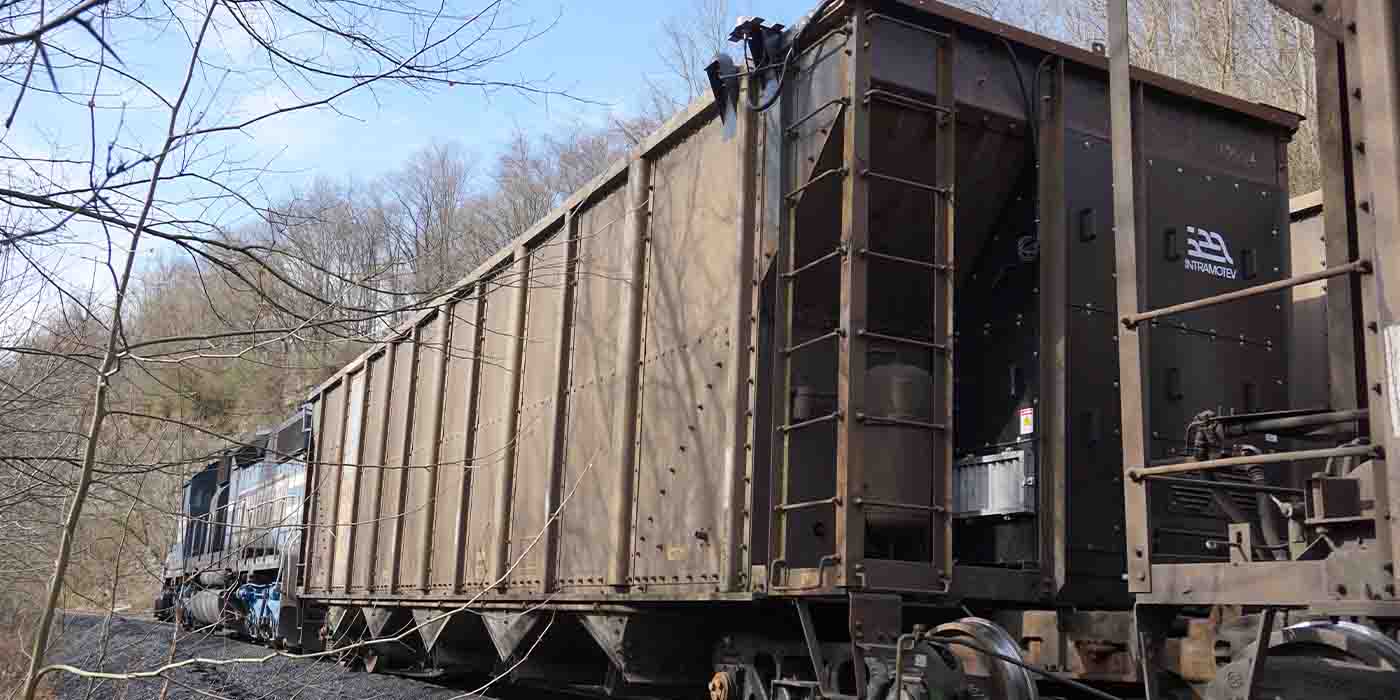 Intramotev deploys the first battery-electric self-propelled railcar