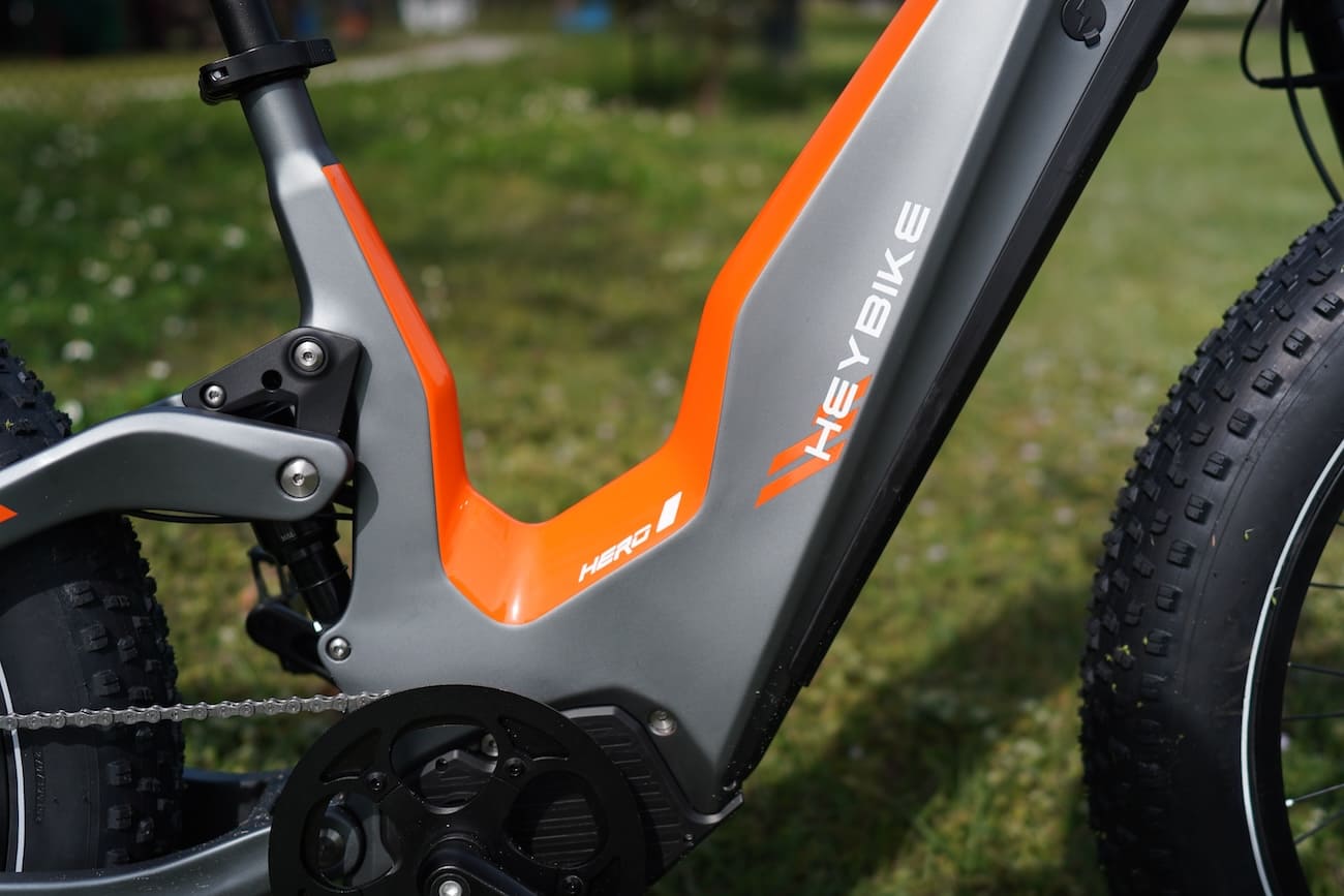Heybike HERO review: Fat tire full-suspension carbon fiber e-bike!
