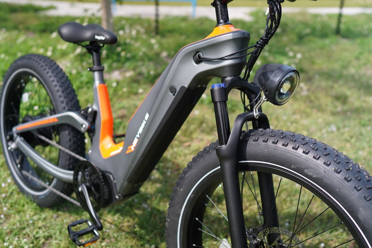 Heybike HERO review: Fat tire full-suspension carbon fiber e-bike!