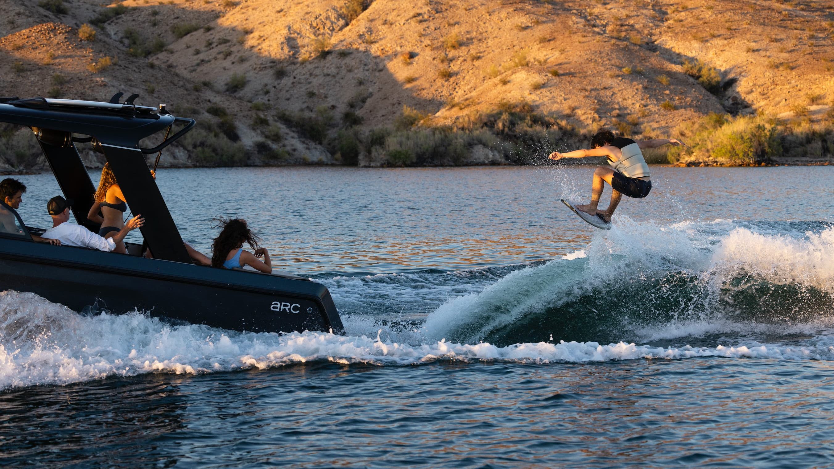 We drove the 500hp electric Arc Sport and it literally knocked us off ...