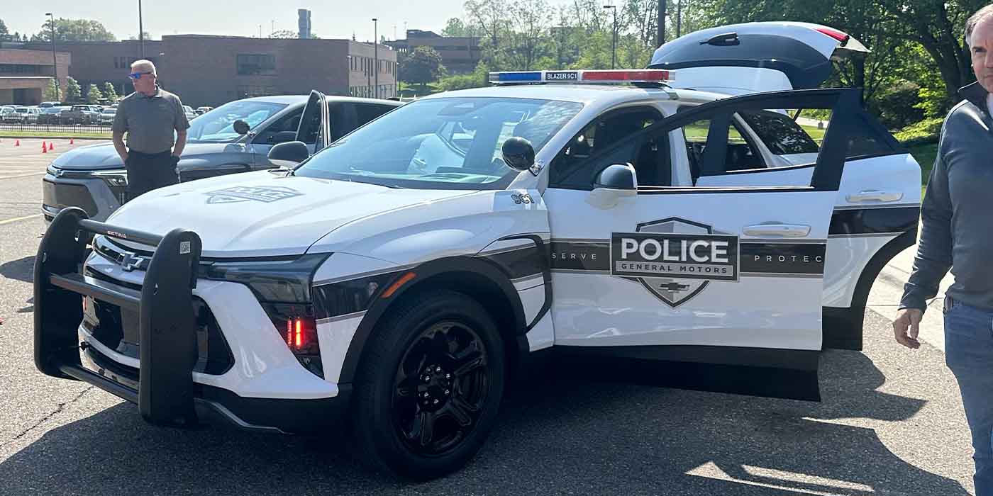 We played 'cops and robbers' in Chevy's Police Blazer EV [Video]