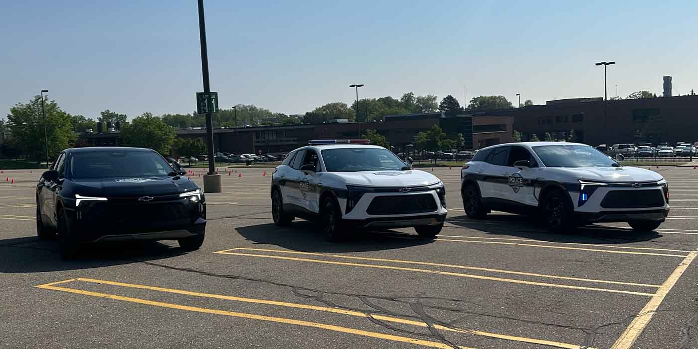 We played 'cops and robbers' in Chevy's Police Blazer EV [Video]