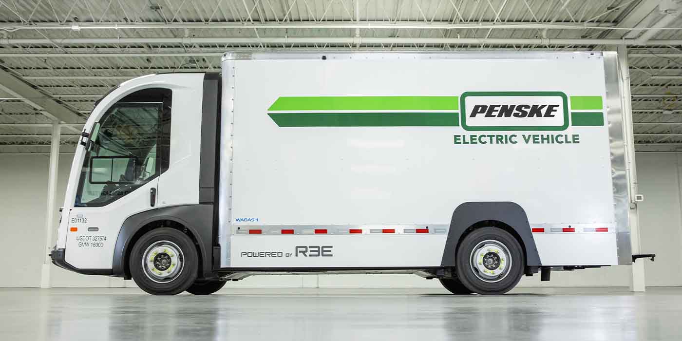 Penske to demo and sell custom electric trucks 'Powered by REE'