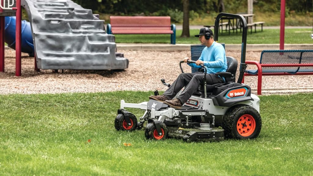 $39,199 Bobcat zero turn electric lawnmower is ready for summer