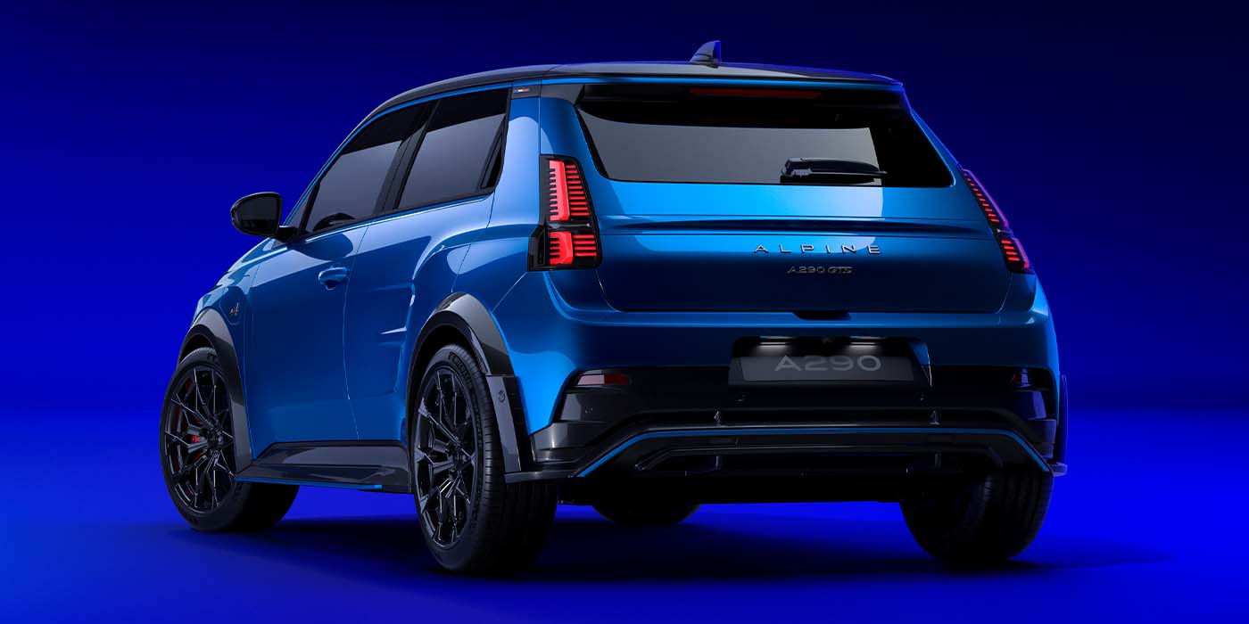 Alpine launches A290 hot hatch EV with video game challenges