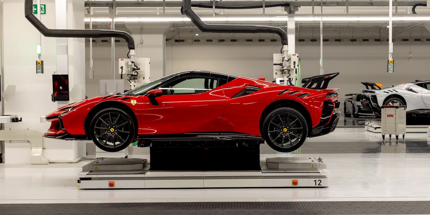 Ferrari's first EV hits the road for testing ahead of its official launch