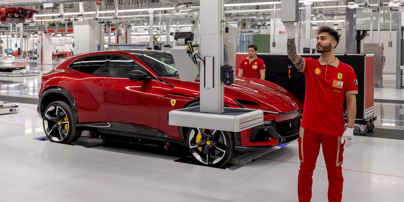 Ferrari's first EV hits the road for testing ahead of its official launch