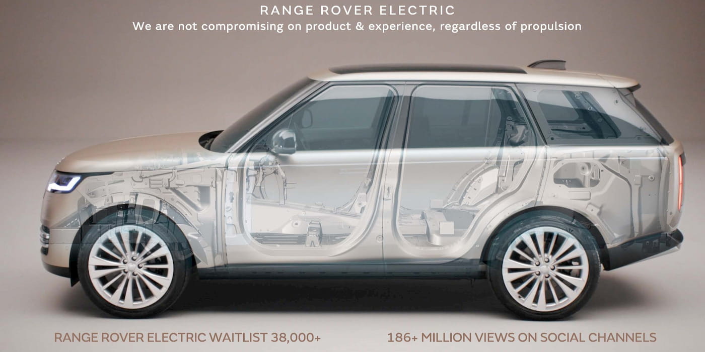 Range Rover's first electric SUV has over 48,000 on the waitlist