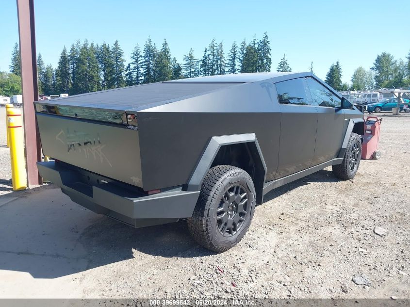 This is a totaled Tesla Cybertruck | Electrek