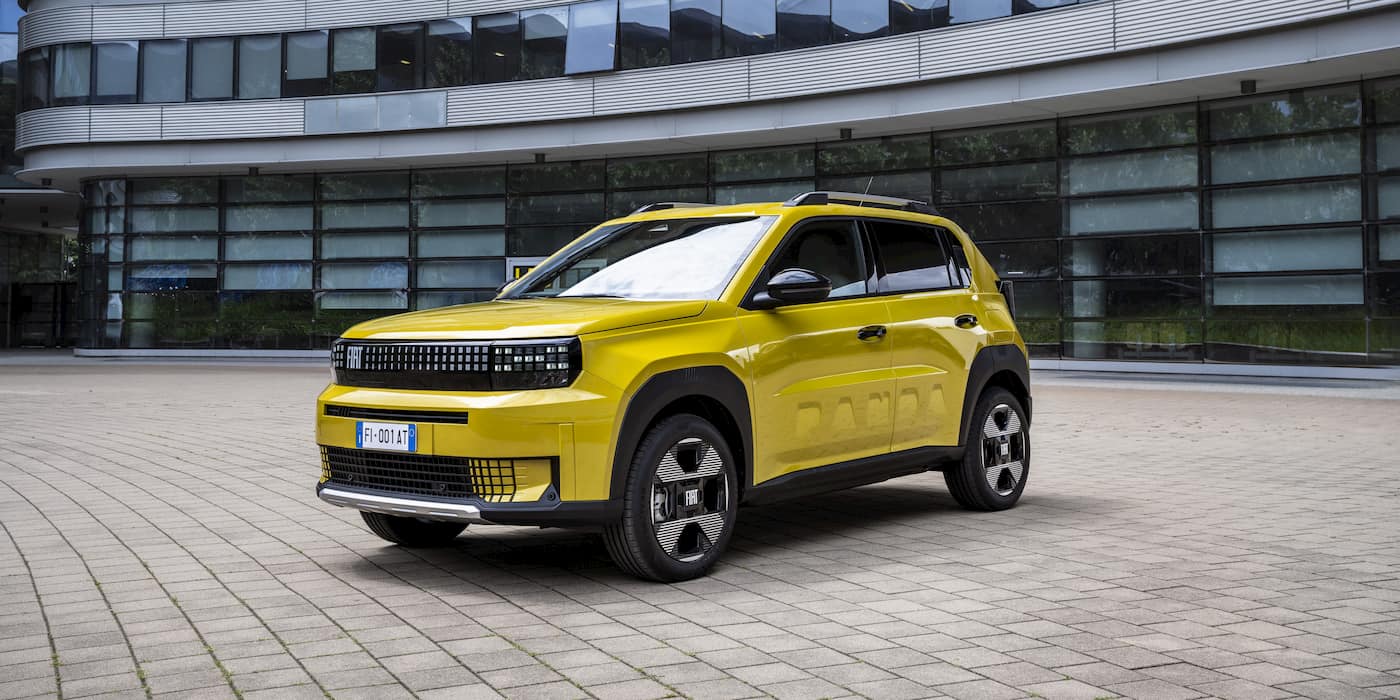 Check out the funky new Fiat Grande Panda EV starting at $29K