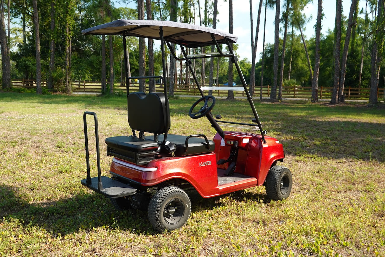 I tested the world's most affordable electric golf cart: The Kandi Mini ...