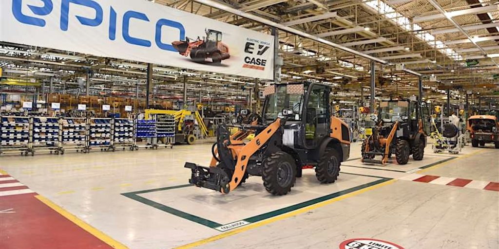 CNH places CASE, New Holland electrical wheel loader into manufacturing ...