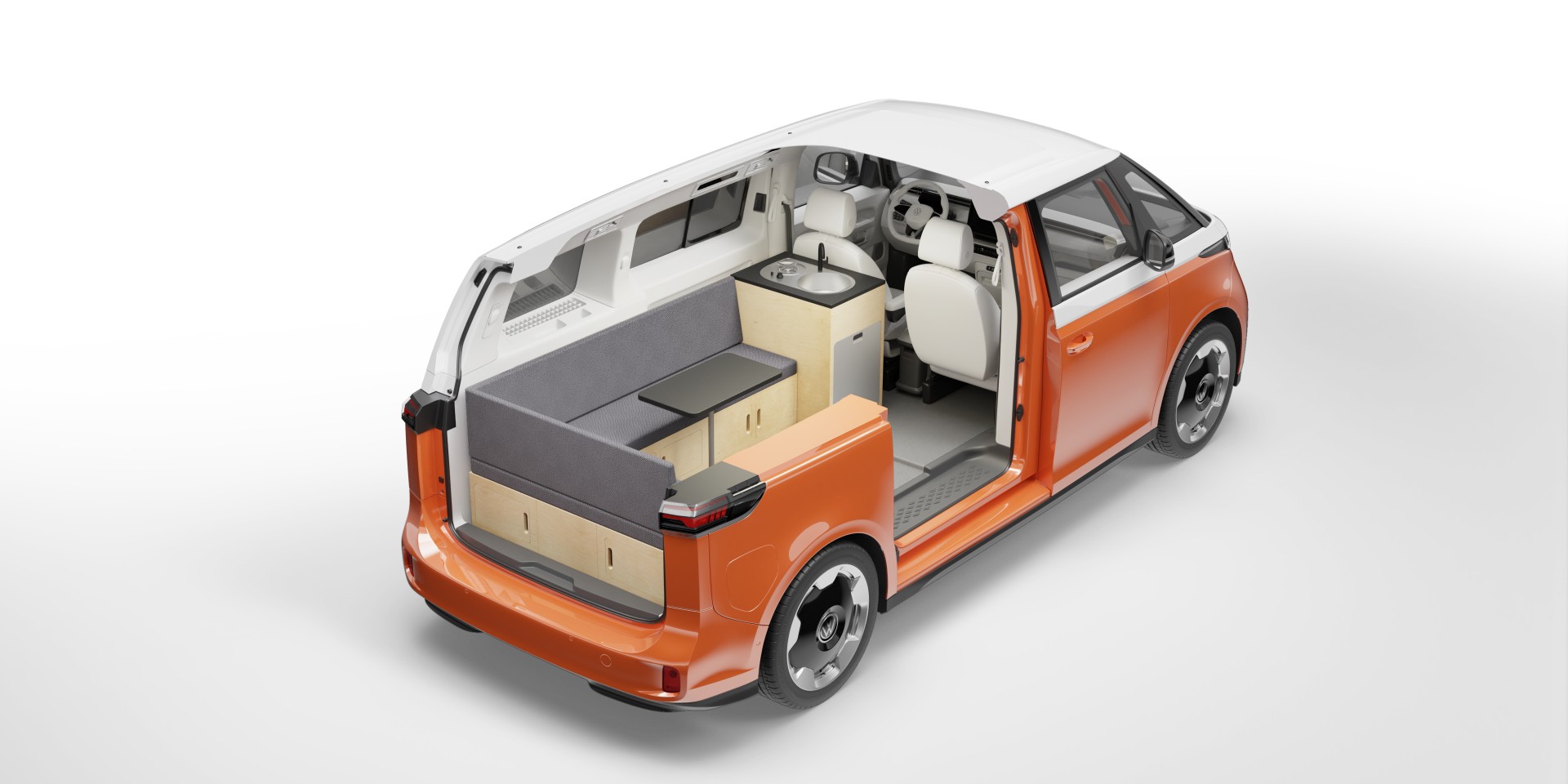 These customizable campervan conversions for the VW ID. Buzz are ...