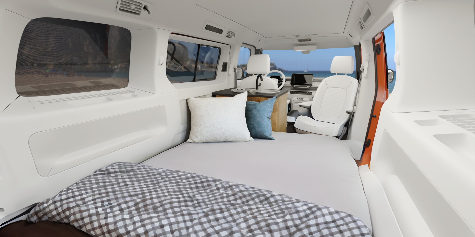 These customizable campervan conversions for the VW ID. Buzz are ...