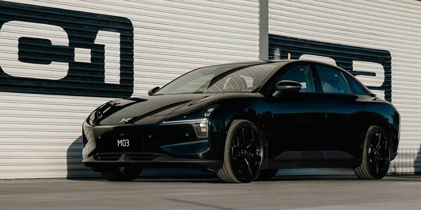 XPeng kicks off mass production of the MONA M03 EVs