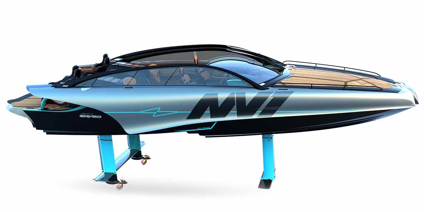 ENVGO launches flagship NV1 electric hydrofoiling boat with 80 miles of ...