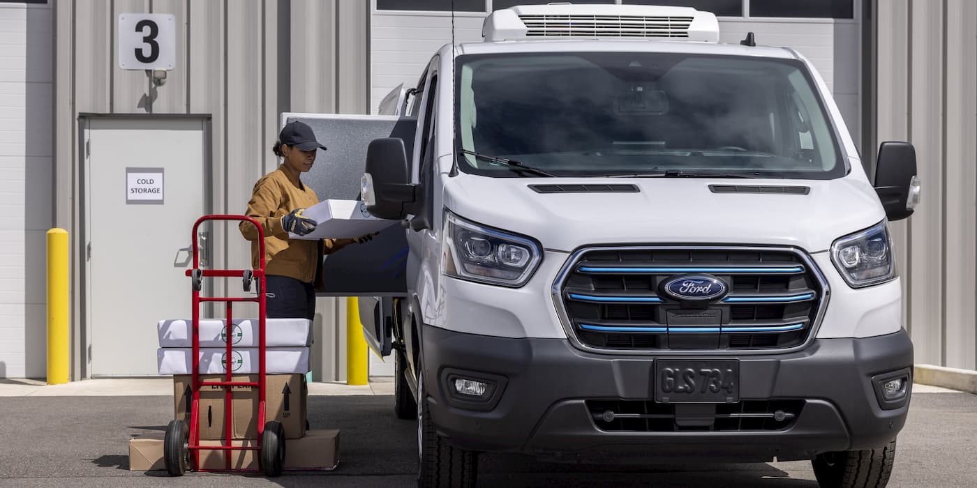 Ford begins shipping new E-Transit, America's best-selling EV van