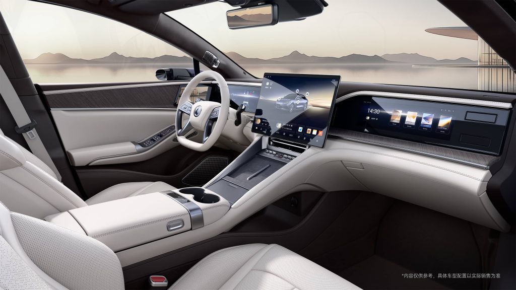 BYD unveils lavish interior for its new luxury EV