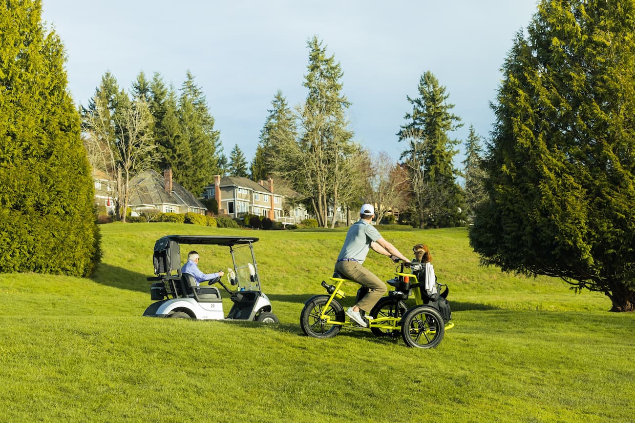 Fairway wants to replace golf carts with this funky electric bike ...