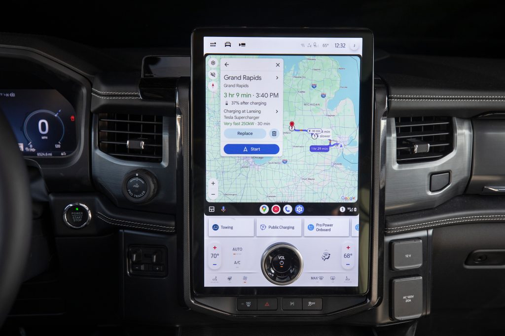 Ford launches new EV routing features for F-150 Lightning, Mach-E