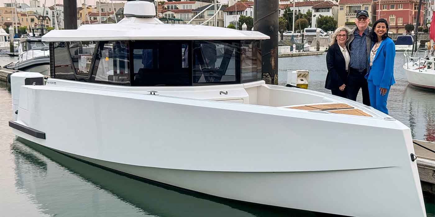 Navier delivers N30 electric hydrofoiling boat with ‘world’s longest ...
