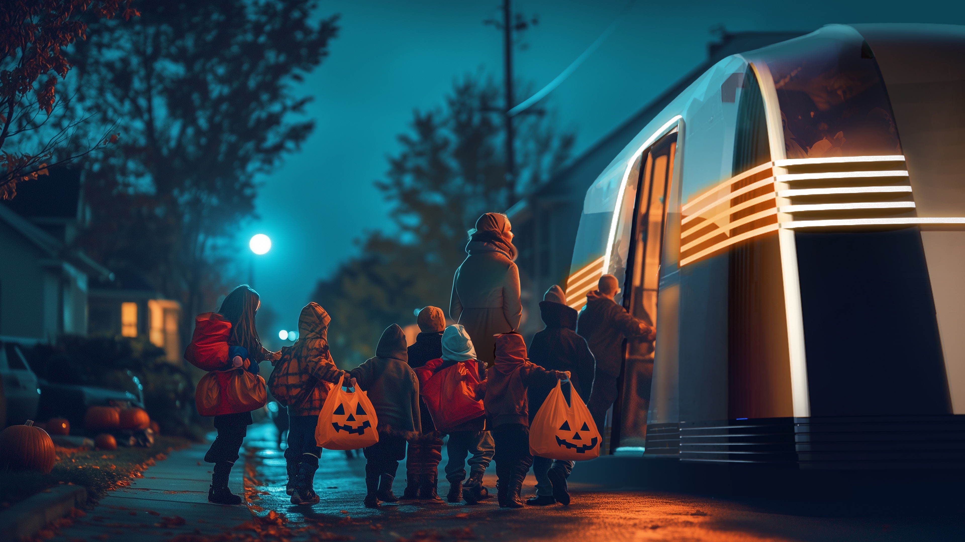 Tesla unveils Robovan, a 20-seat autonomous passenger/cargo van | Electrek