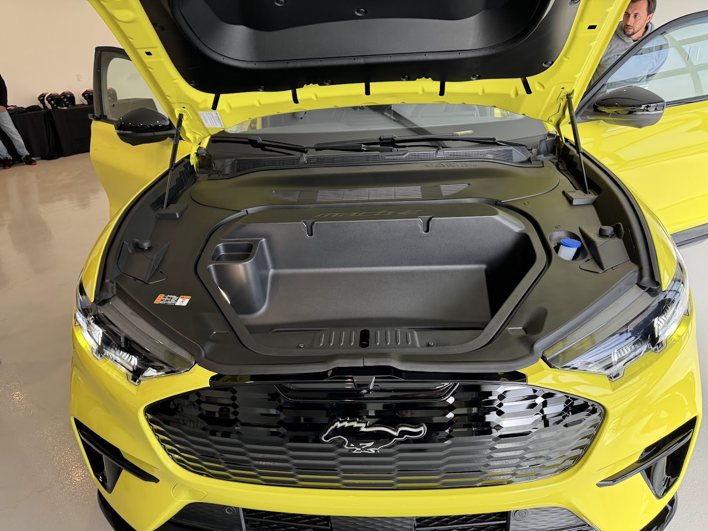 2025 Mustang Mach-E drops with heatpump, smaller frunk, $36K price ...