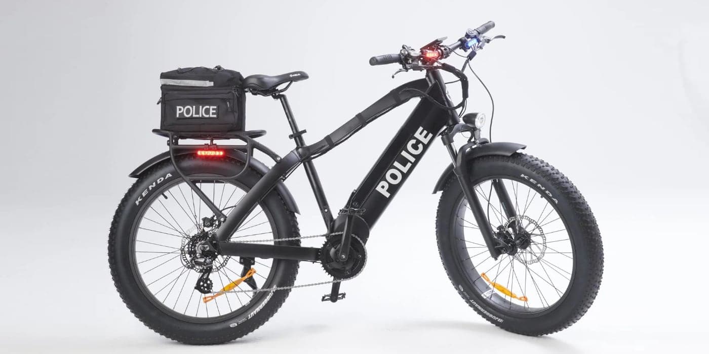 More cops on electric bicycles are pulling over cars in traffic stops