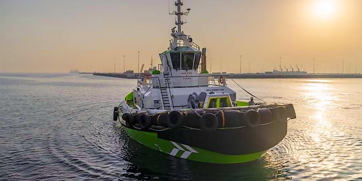 Damen sets a world record for most powerful electric tugboat