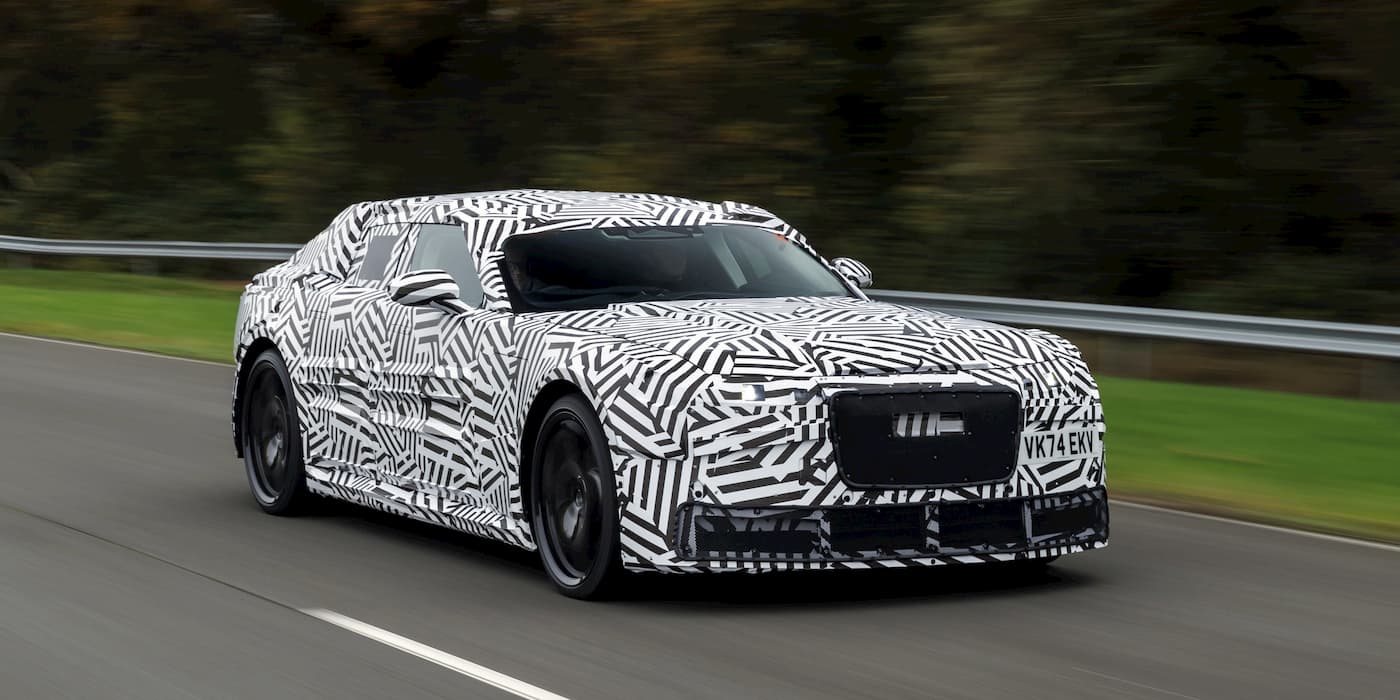 Leaked images reveal Jaguar's $100K electric GT with radical look